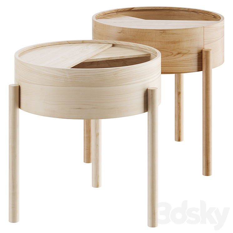 ARC SIDE TABLE - Table - 3D model