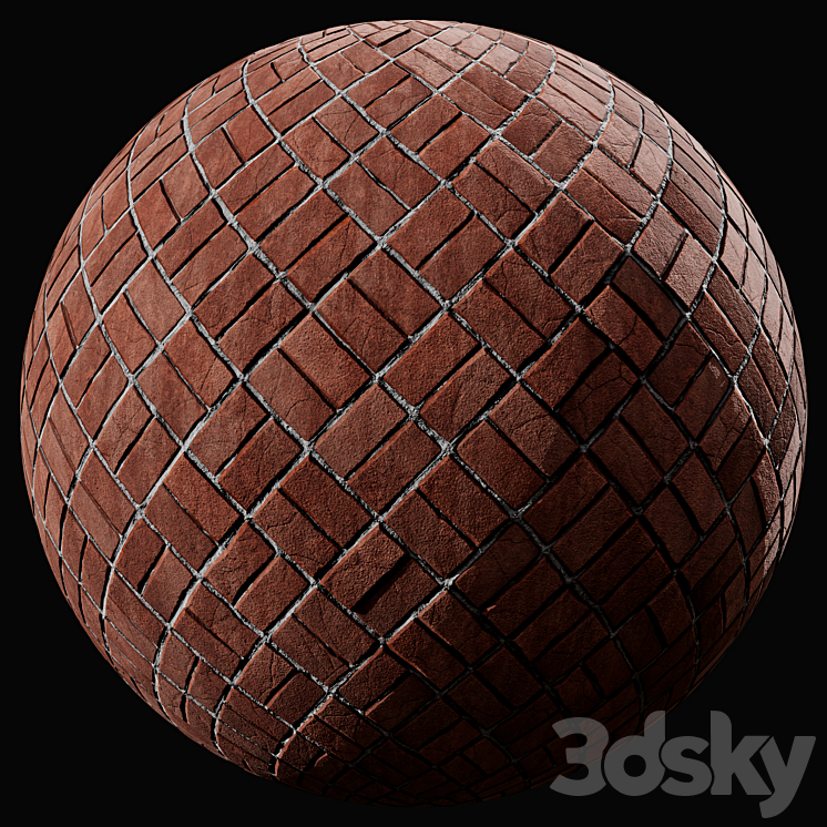 Brick22_2K Texture - Brick - 3D model