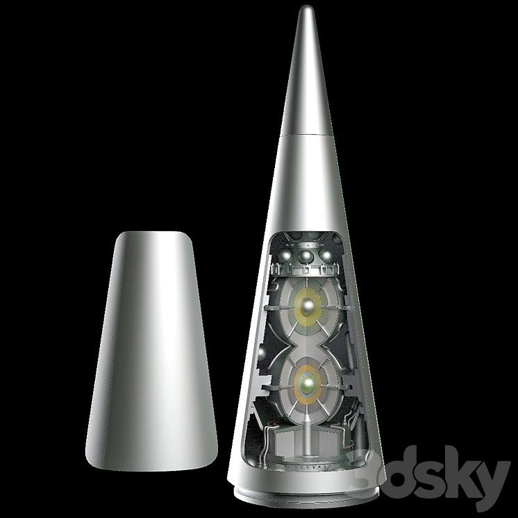 Thermonuclear Warhead - Weapon - 3D model
