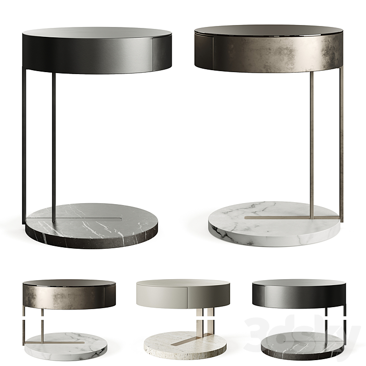 Meridiani Ralf Night Table by Andrea Parisio - Sideboard & Chest of ...