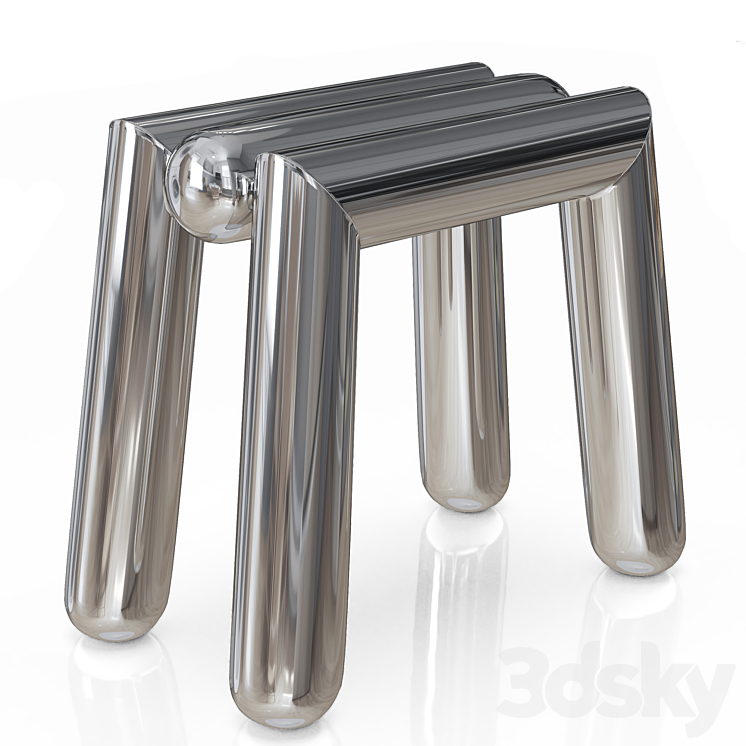 Walker stool - Chair - 3D model