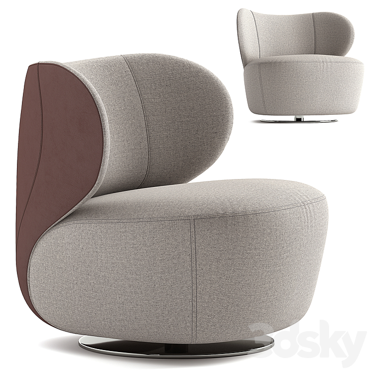 Bao Armchair - Arm chair - 3D model
