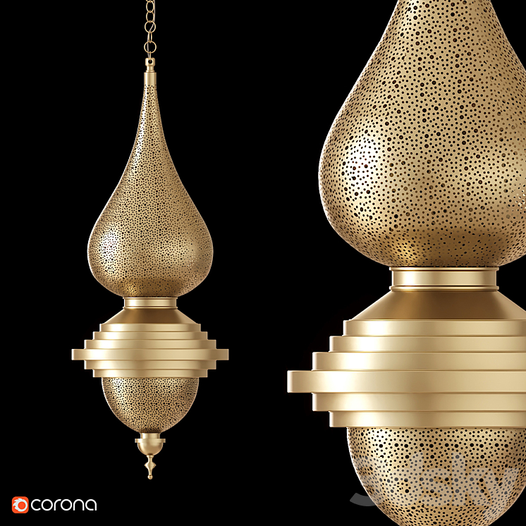 Lahab Pendant Light ML451-1P - Pendant light - 3D model