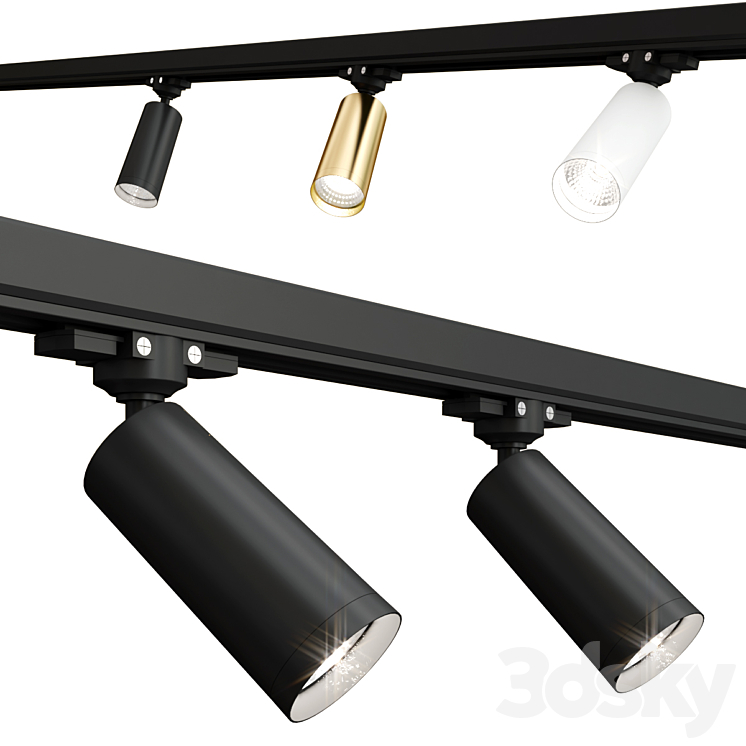 Focus - Technical lighting - 3D model