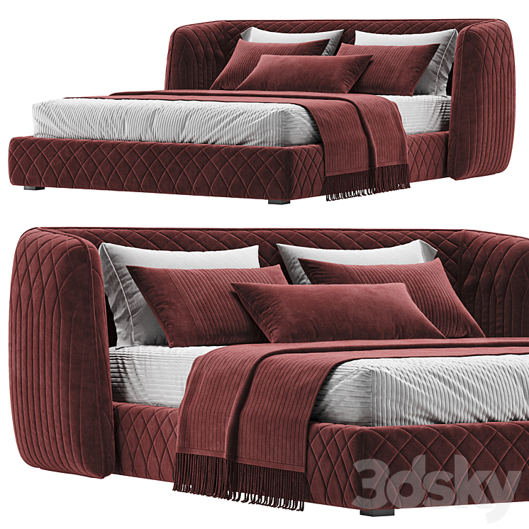 Moroso Redondo Bed - Bed - 3D model