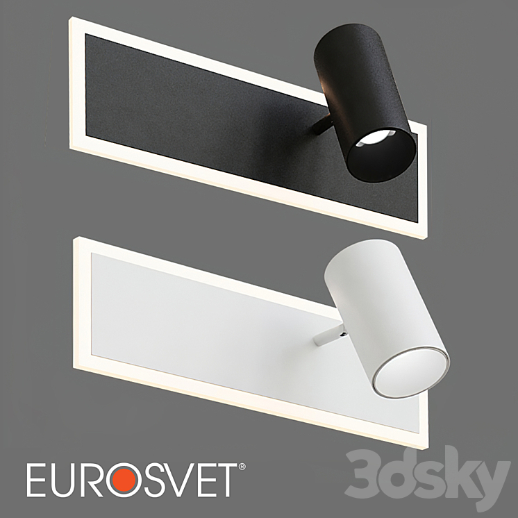 OM LED wall lamp with USB and Type-C Eurosvet 20127/1 Binar - Wall ...