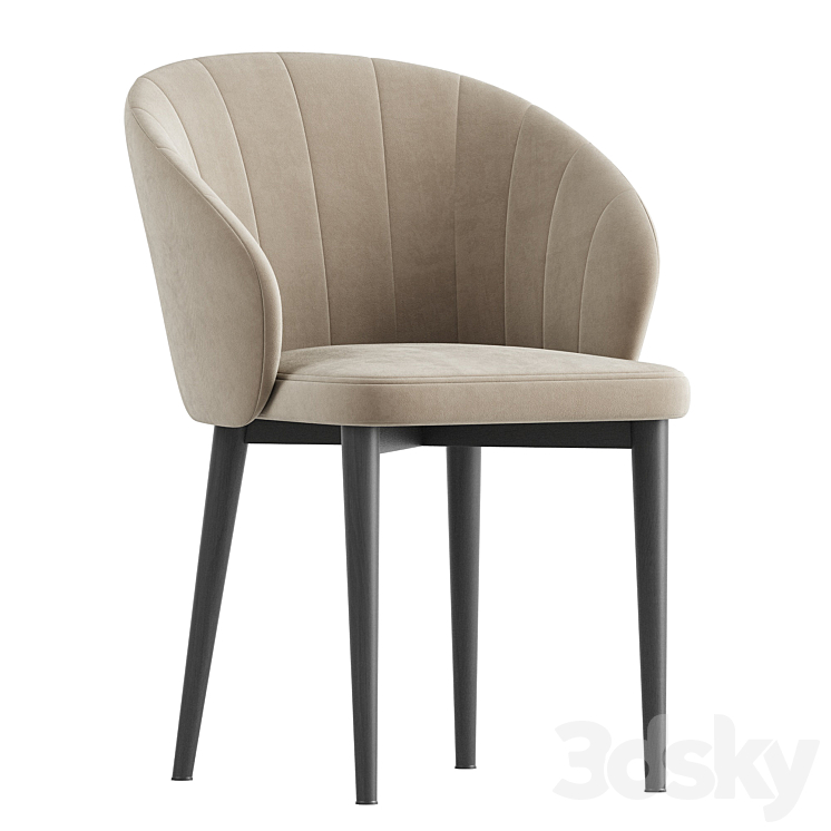 Chair with armrests Sean Chair Group - Chair - 3D model