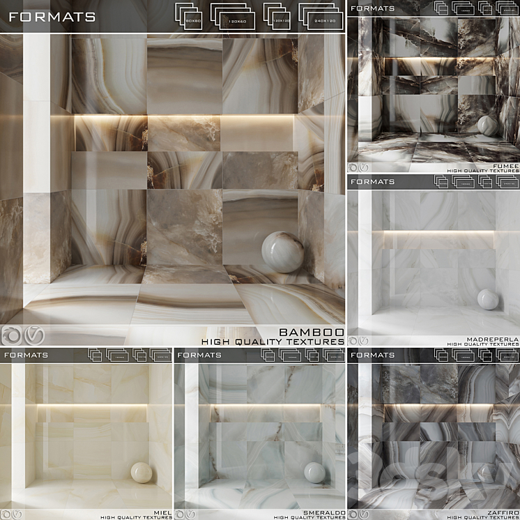 Porcelain tile REX ALABASTRI DI REX - Tile - 3D model