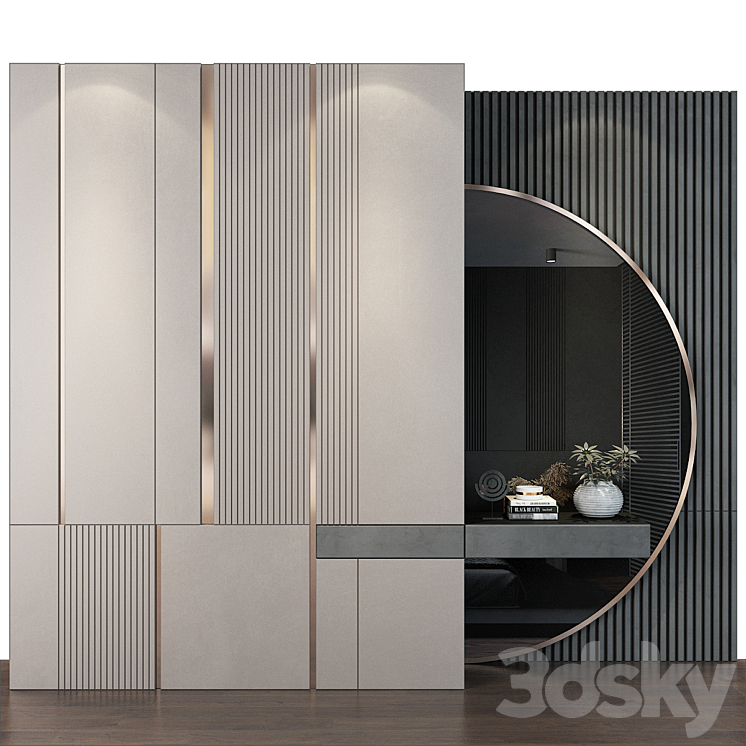 Furniture composition MLM-1388444066 - Wardrobe & Display cabinets - 3D ...