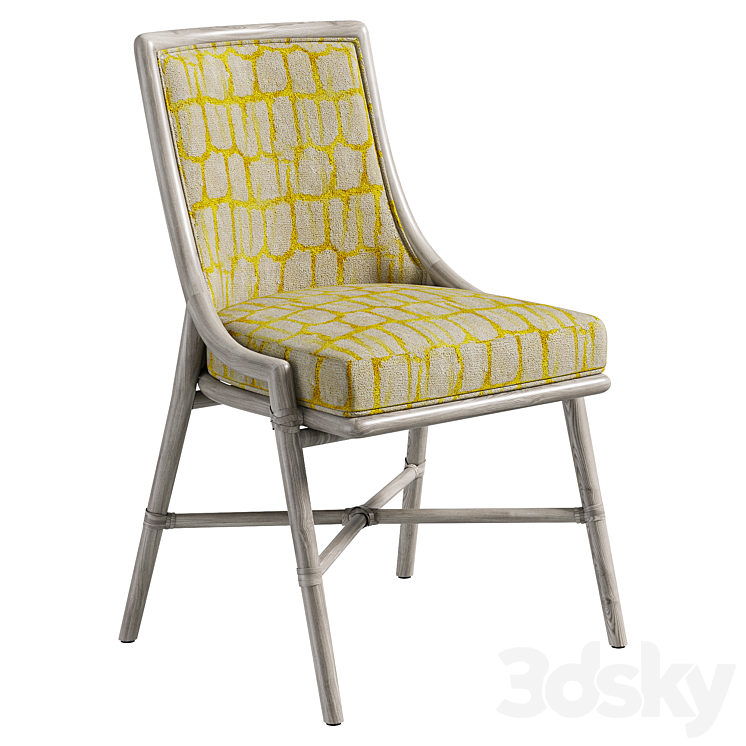 PASSAGE SIDE CHAIR by Bakerfurniture - Chair - 3D model