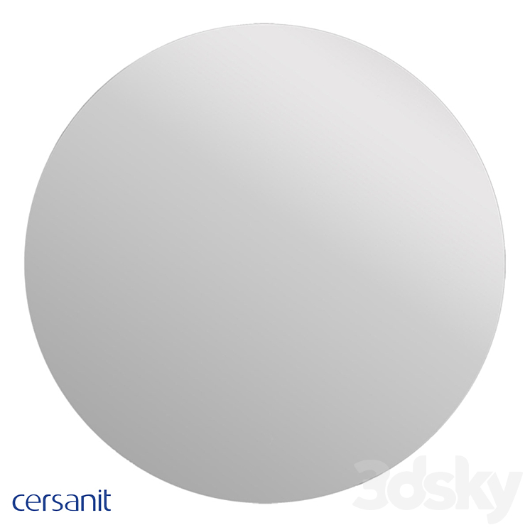 Mirror Cersanit ECLIPSE smart 100x100 illuminated round A64145 - Mirror ...