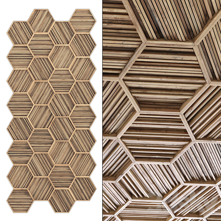 Ngon decor rail n5 / Polygon decor from rails No. 5 - Other decorative ...
