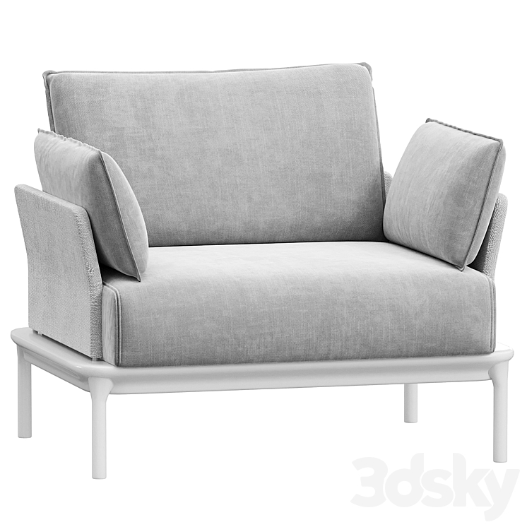 Reva Armchair - Arm chair - 3D model
