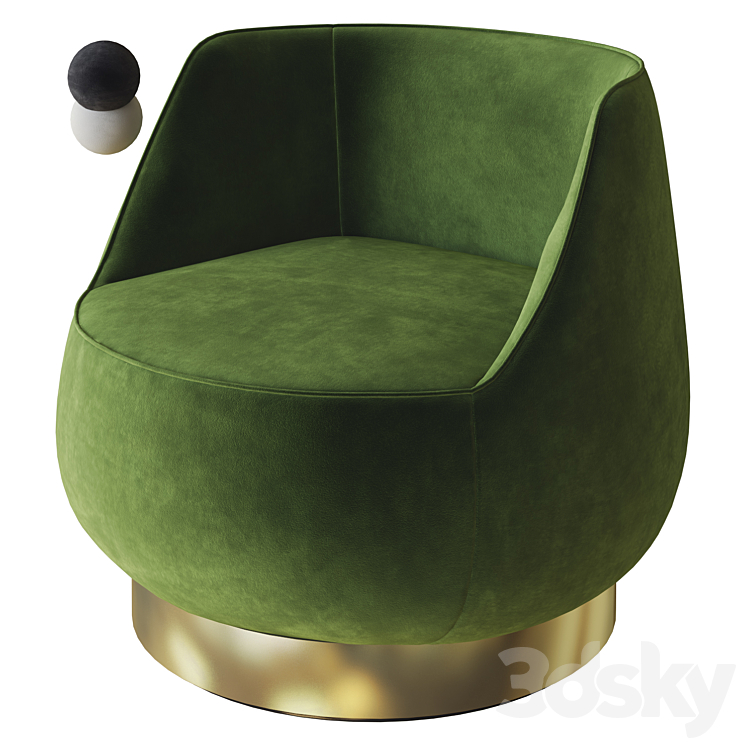 magnum armchair by sancal - Arm chair - 3D model