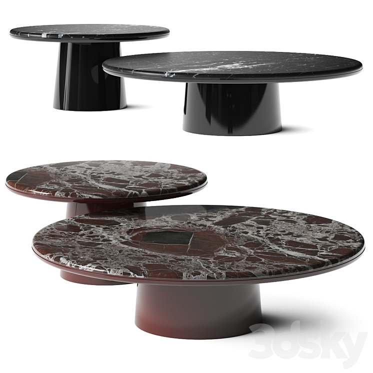 Meridiani Leon Coffee Tables - Table - 3D model