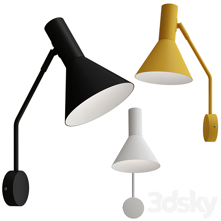 Frandsen Lyss Wall Lamp - Wall light - 3D model
