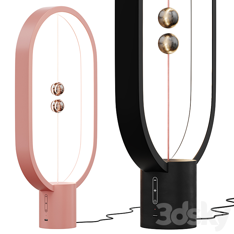 Eclipse Table Lamp - Table lamp - 3D model