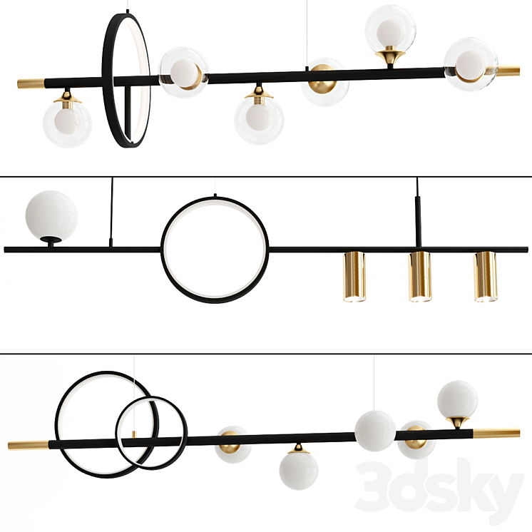 DAGFRID - Pendant light - 3D model