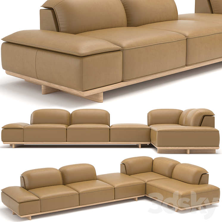 Adam Natuzzi Italia - Sofa - 3D model