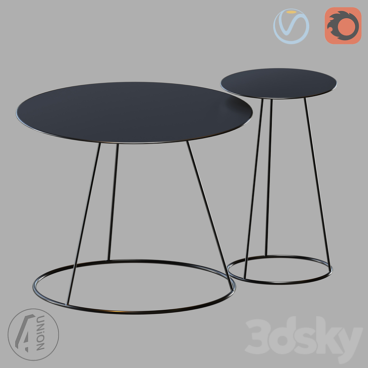 Table Reggie TV-0079 - Table - 3D model