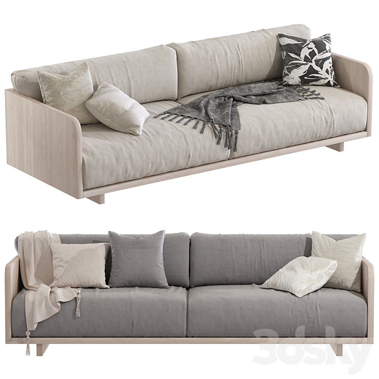 Modern Sofa CARTER 14 - Sofa - 3D model