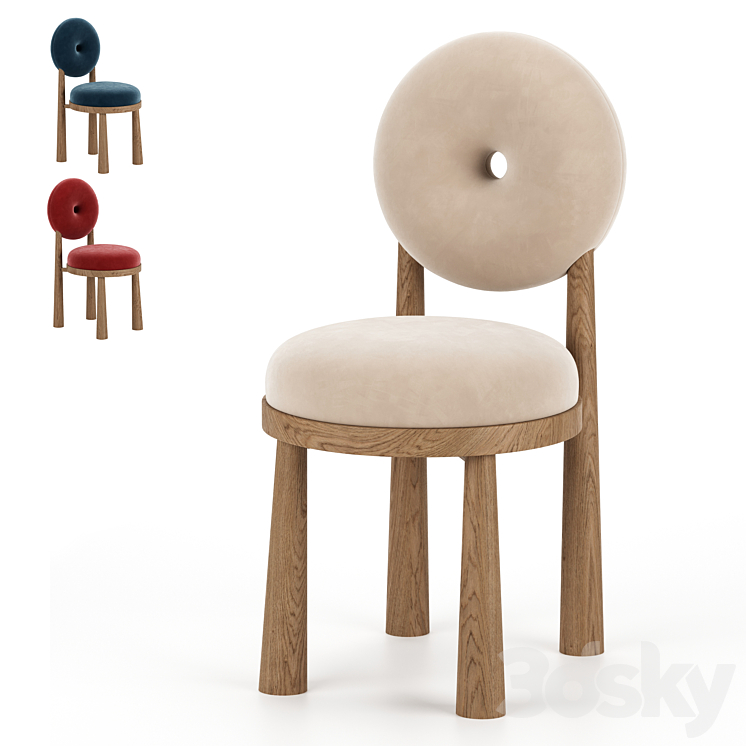 Baba Chair - Chair - 3D model