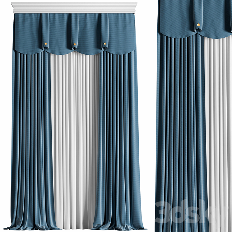 Curtain #18 - Curtain - 3D model