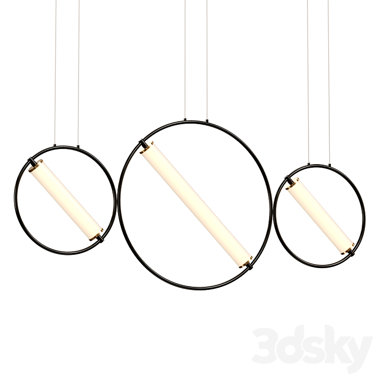 Glazer Hanging Lamp - Pendant light - 3D model