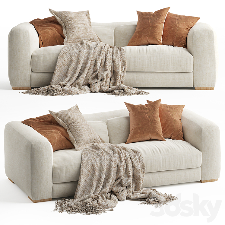Mukuru Sofa - Sofa - 3D model