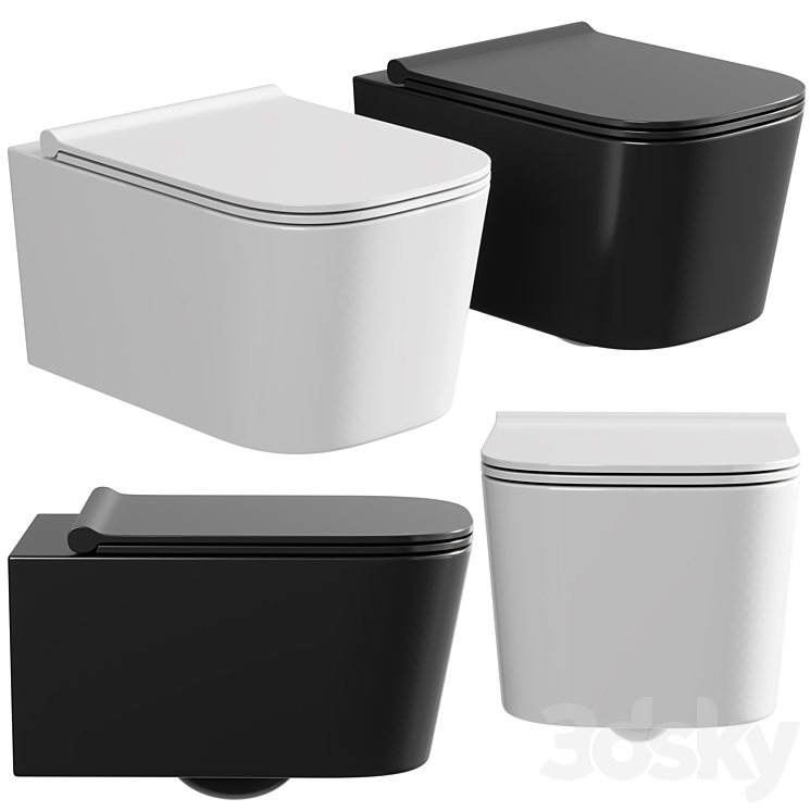 Toilet bowl Valsir Meg11Pro - Toilet and Bidet - 3D model