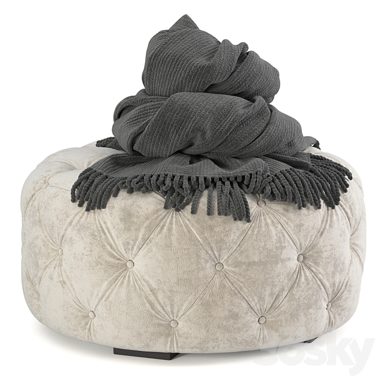 pouf Chester Moon 700 - Other soft seating - 3D model