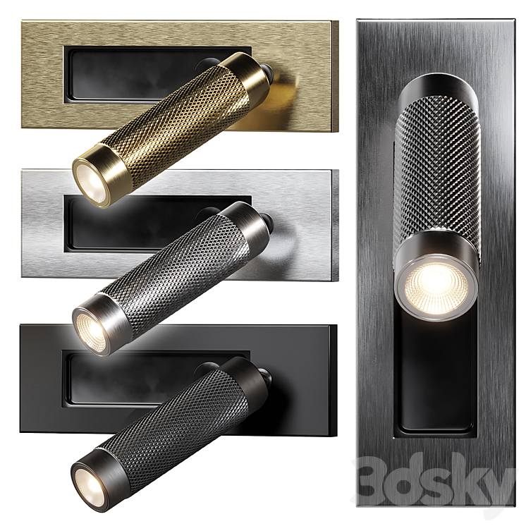 Chelsom lamps - Wall light - 3D model