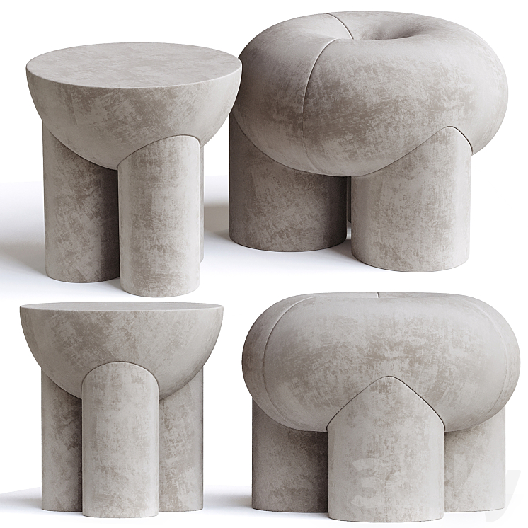 Ollie Pouf - Other - 3D model