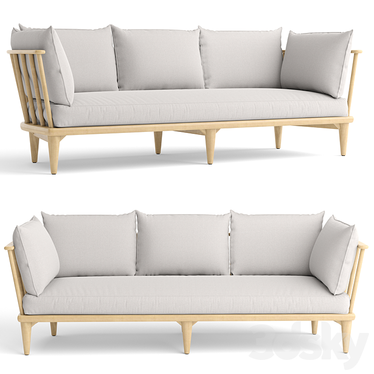 Article Sora Beach Sand Sofa - Sofa - 3D model