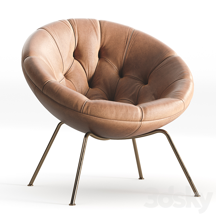 Nest One Armchair - Arm chair - 3D model