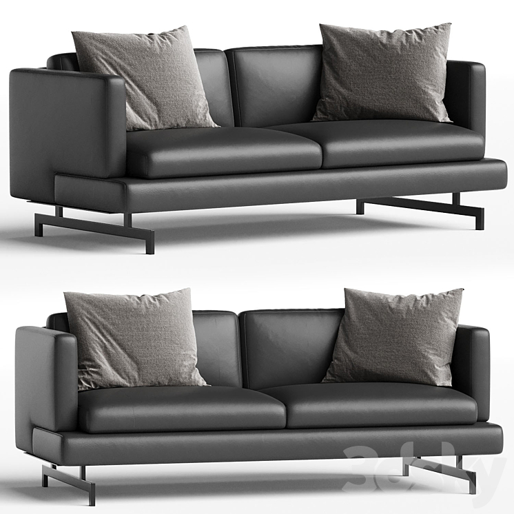Natuzzi JEREMY Sofa - Sofa - 3D model