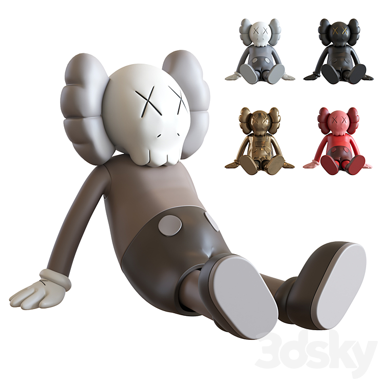Kaws Holiday Taipei - Sculpture - 3D model