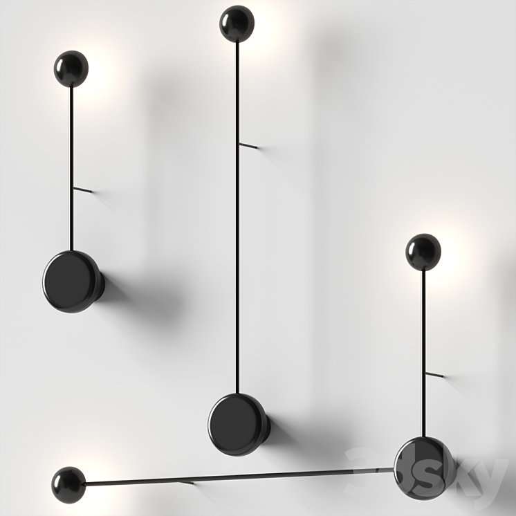 Vibia PIN - Wall light - 3D model