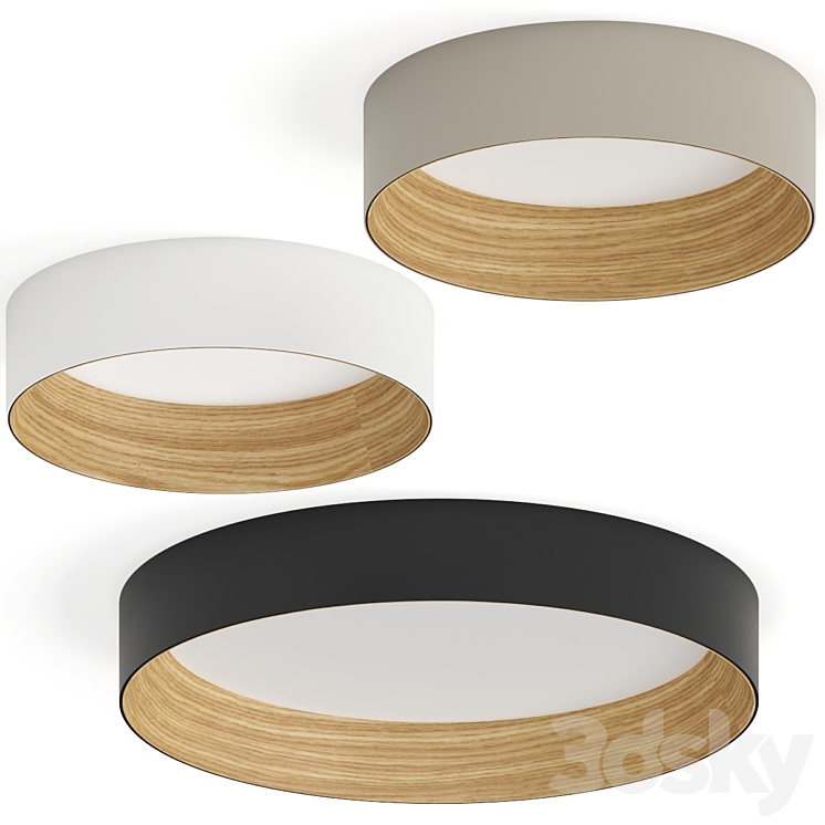 Vibia Duo Ceiling Lamps - Ceiling lamp - 3D model