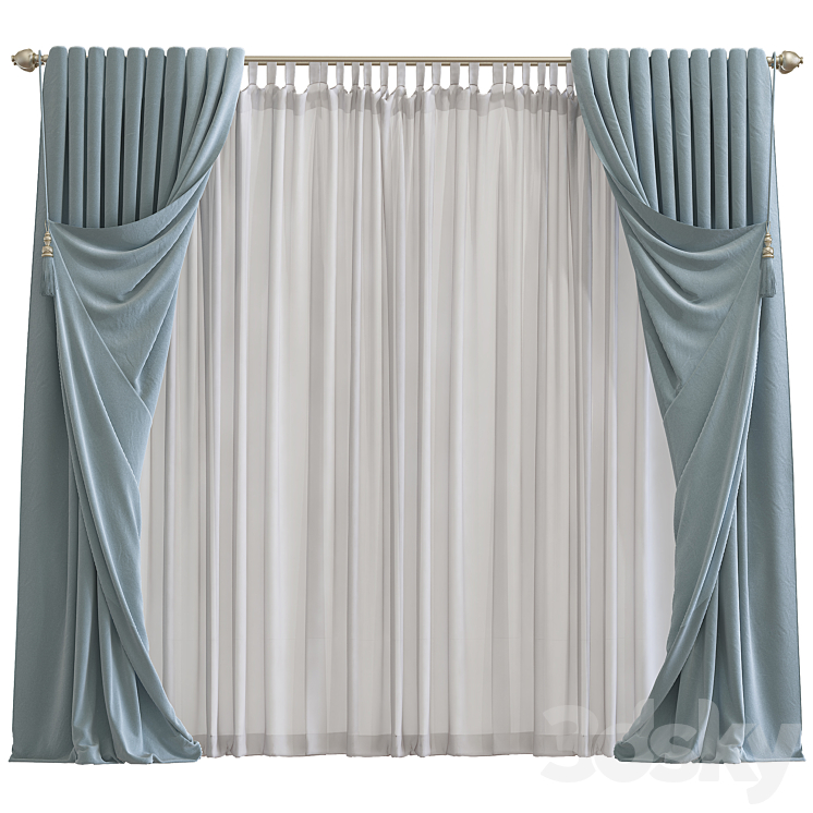 Curtain #202 - Curtain - 3D model