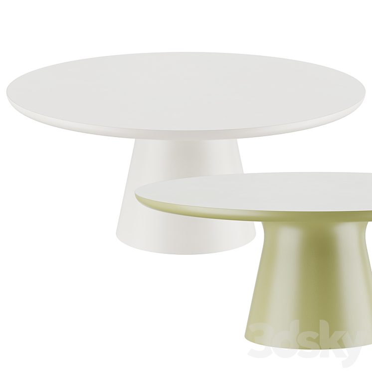 Spin Outdoor Cocktail Table - Table - 3D model