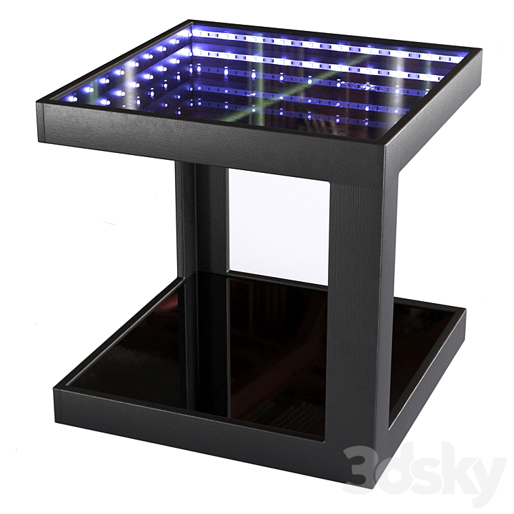 Infinity mirror table - Table - 3D model