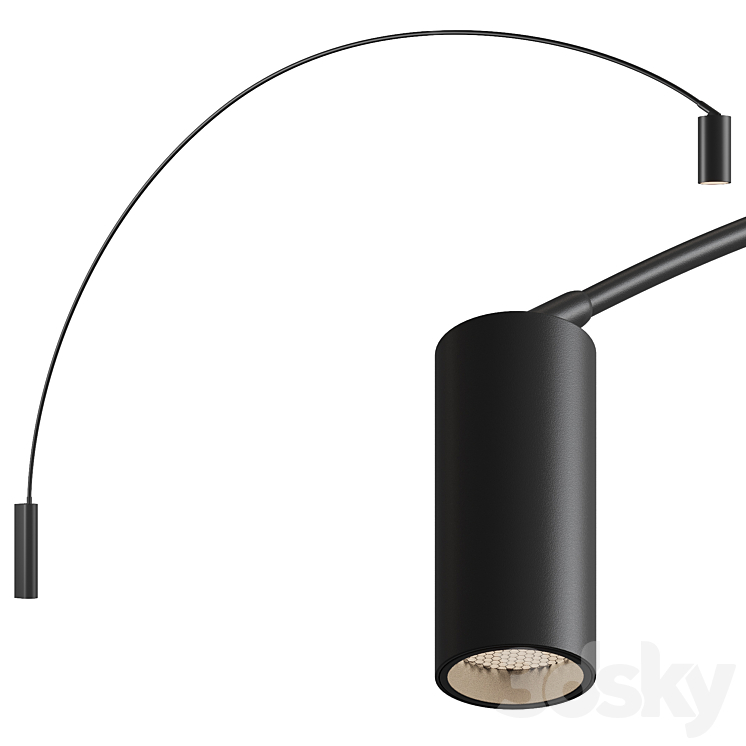 Nemo Fox Wall - Wall light - 3D model