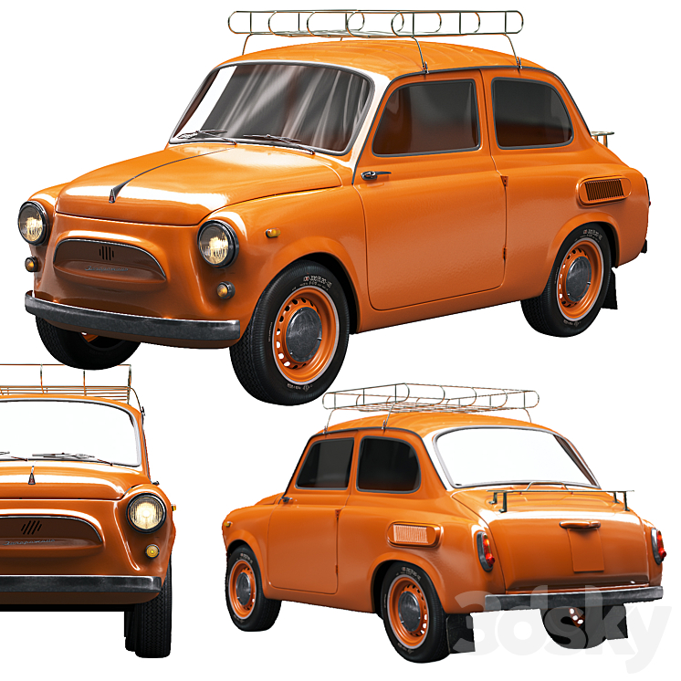 Zaz 965 - Ground Transport - 3D model