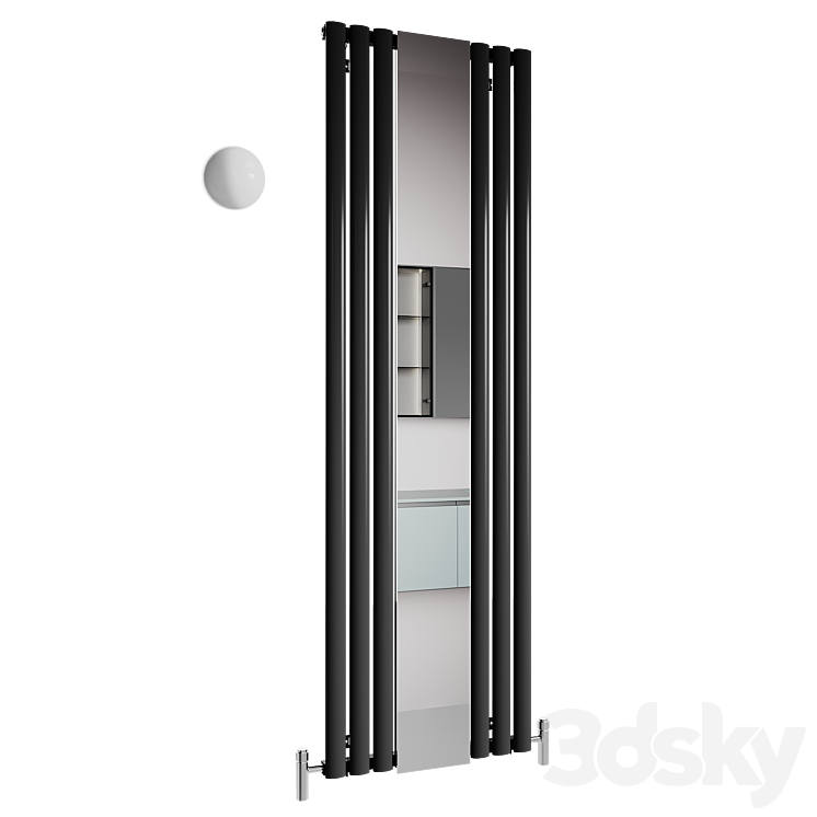 OM Carisa Tallis Mirror - Radiator - 3D model