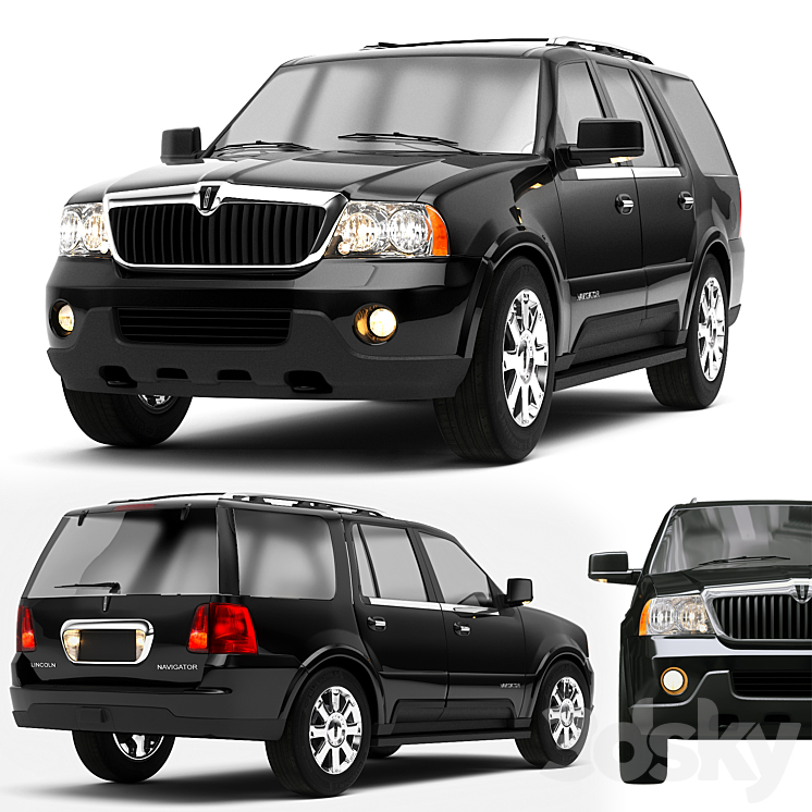 Lincoln Navigator II - Ground Transport - 3D model