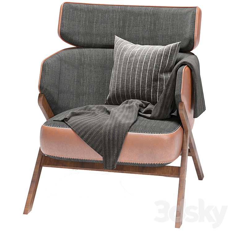 Cordial StudioF Armchair - Arm chair - 3D model