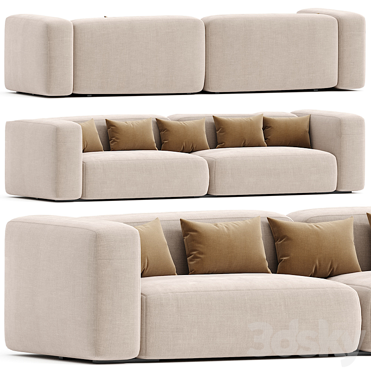 PLUS | Sofa Plus Collection - Sofa - 3D model