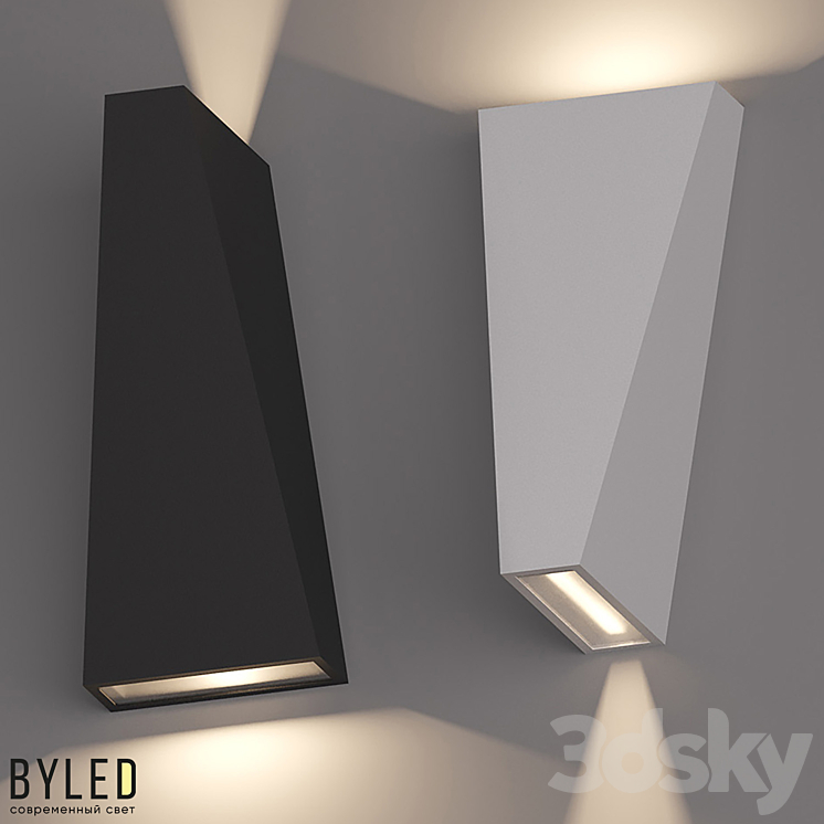 Byled FLARE-MT - Wall light - 3D model
