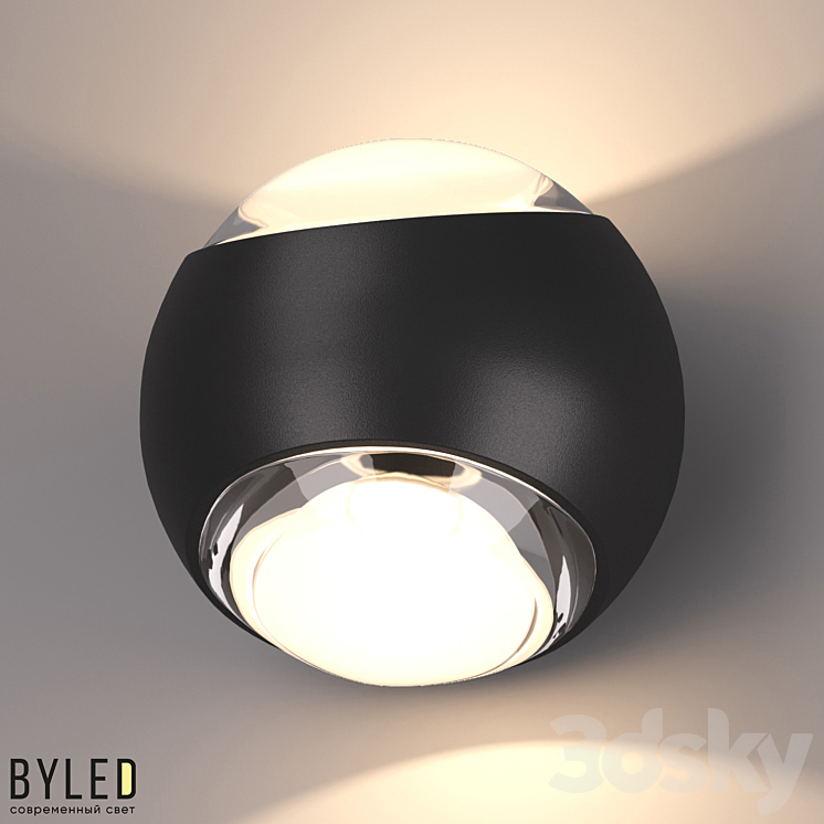 OM Byled FLARE-RN - Wall light - 3D model